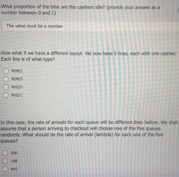 Solved Case Study: Optimizing Check-Out Processes for a | Chegg.com