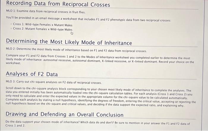 Solved Chi-Square calculation table for Cross 1 assuming | Chegg.com