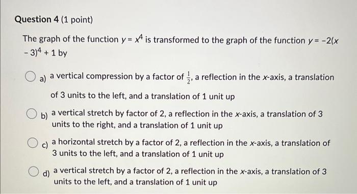 Solved Given the function y=2x3−3x2−5x+1, which finite | Chegg.com