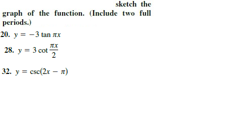 Solved sketch thegraph of the function. (Include two | Chegg.com