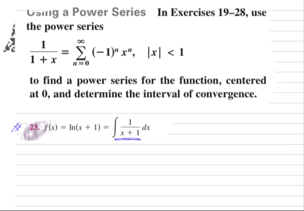Solved Using a Power Series In Exercises 19-28, ﻿use the | Chegg.com