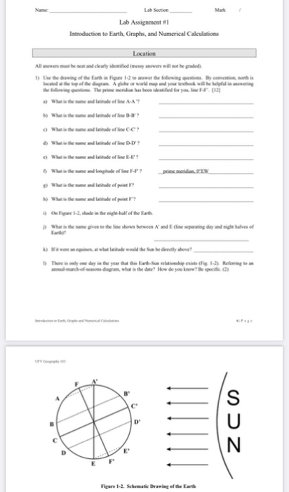 Solved Name Lab Section Lab Assignment Introduction to | Chegg.com