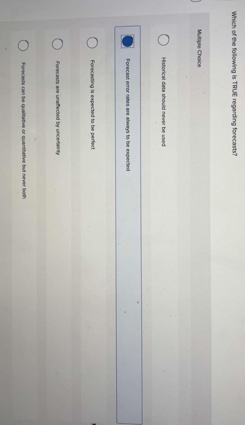 Solved Which of the following is TRUE regarding | Chegg.com