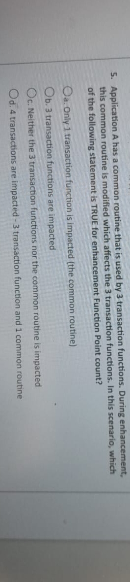 Solved Application A has a common routine that is used by 3 | Chegg.com