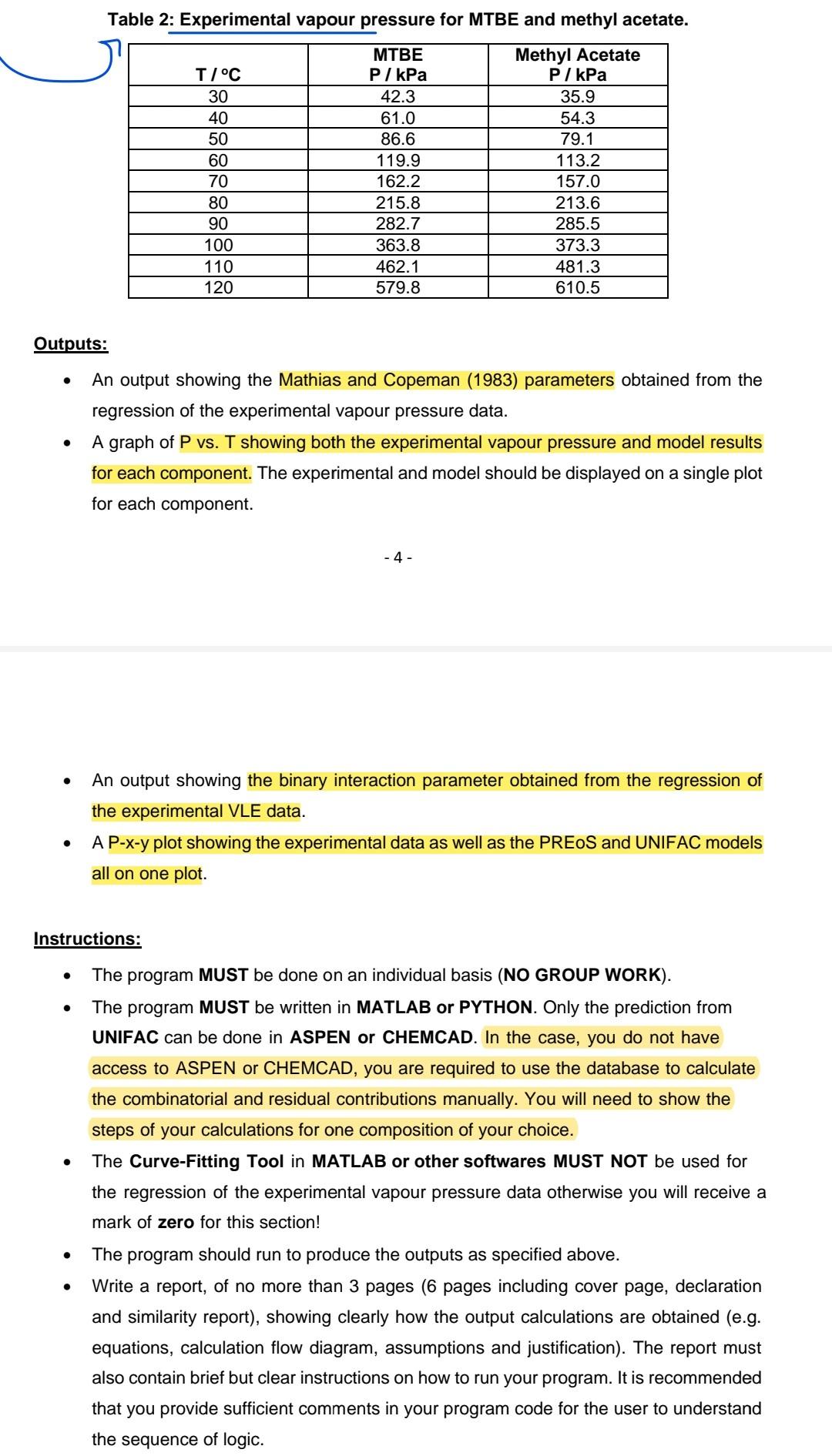 Solved Please write the program in MATLAB or PHYTHON. Thank | Chegg.com