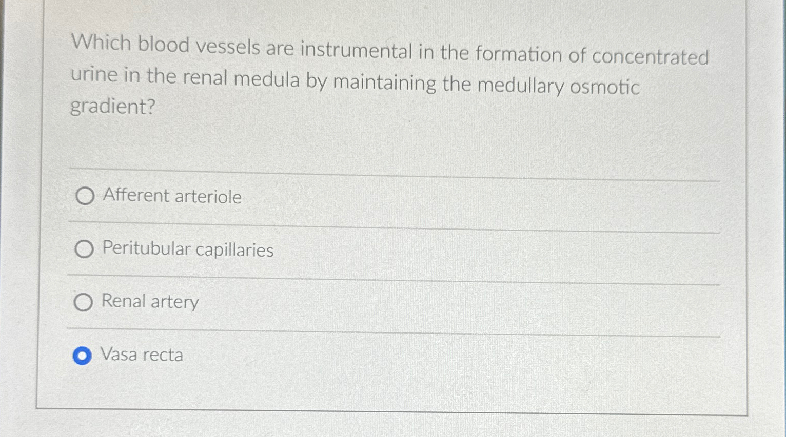 Solved Which blood vessels are instrumental in the formation | Chegg.com