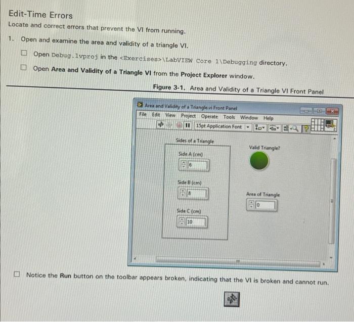 Find the errors in LabView. It needs to calculate the | Chegg.com
