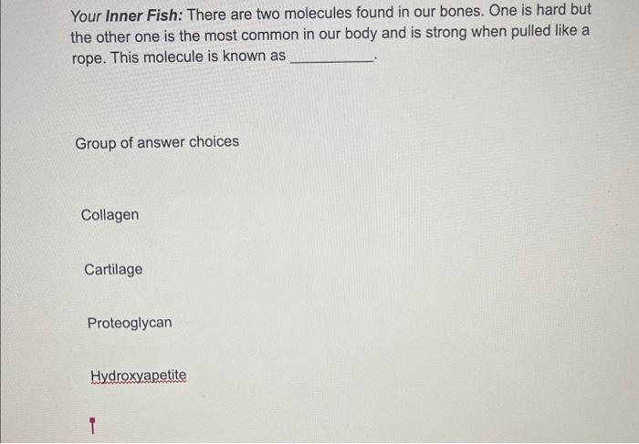 Solved Your Inner Fish: The closest microbe relatives of | Chegg.com