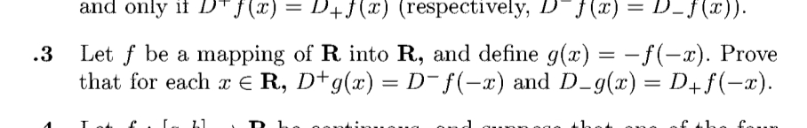 Solved .3 ﻿Let f ﻿be a mapping of R ﻿into R, ﻿and define | Chegg.com