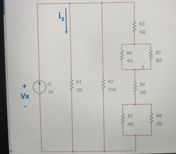 Solved Vx + W w 1522 R2 w w w Making appropriate use of | Chegg.com
