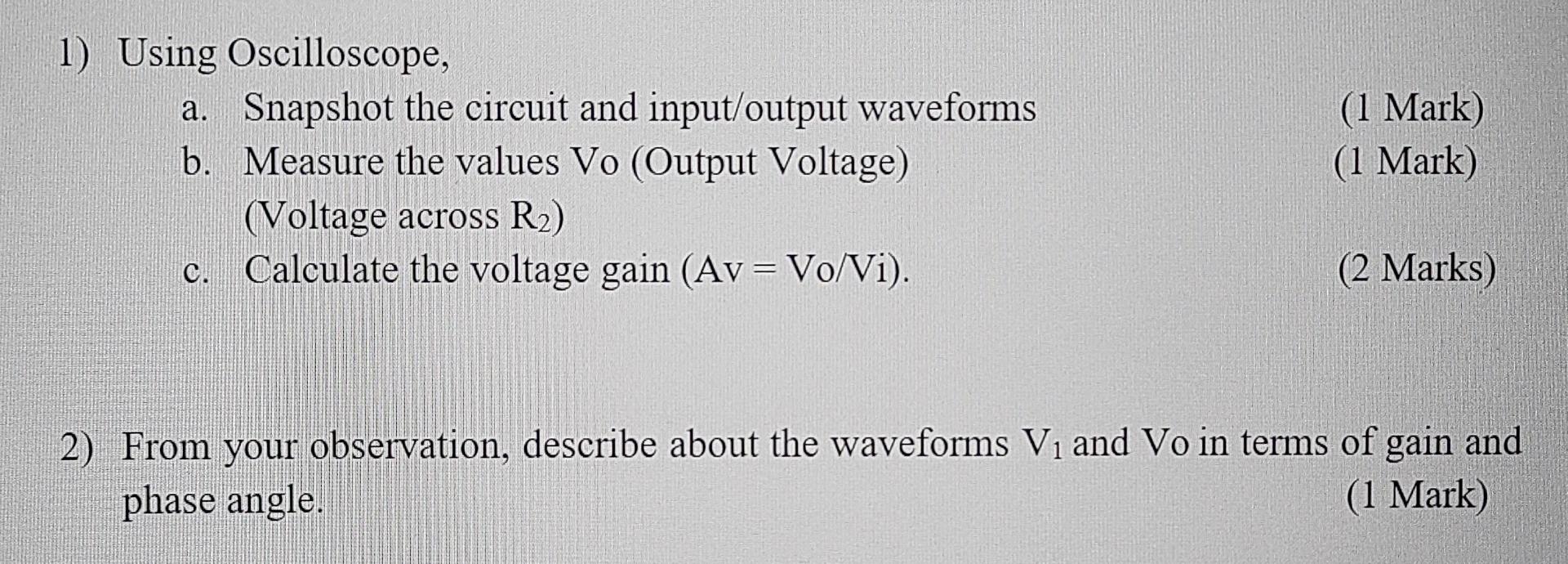 Solved Construct the following JFET Common Source Amplifier | Chegg.com