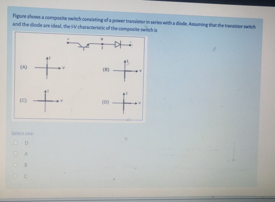 Solved Figure shows a composite switch consisting of a power | Chegg.com