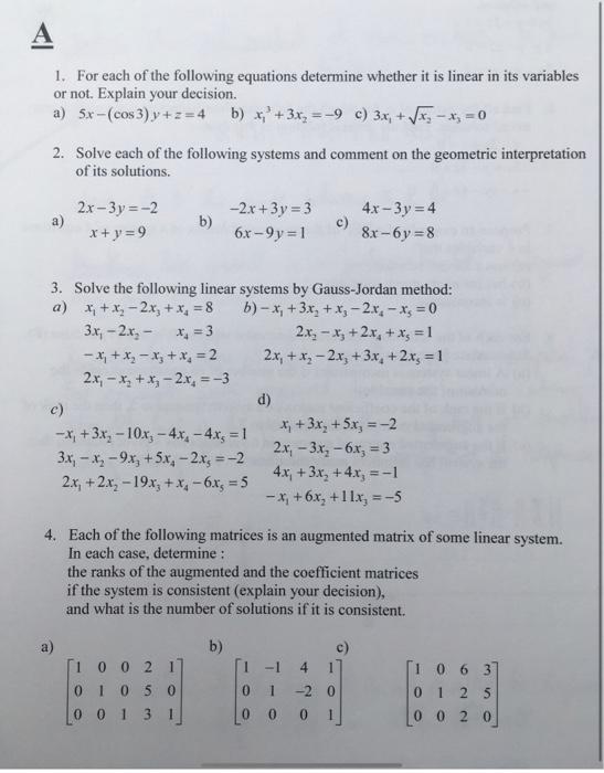 Solved how to solve all these parts step by step | Chegg.com