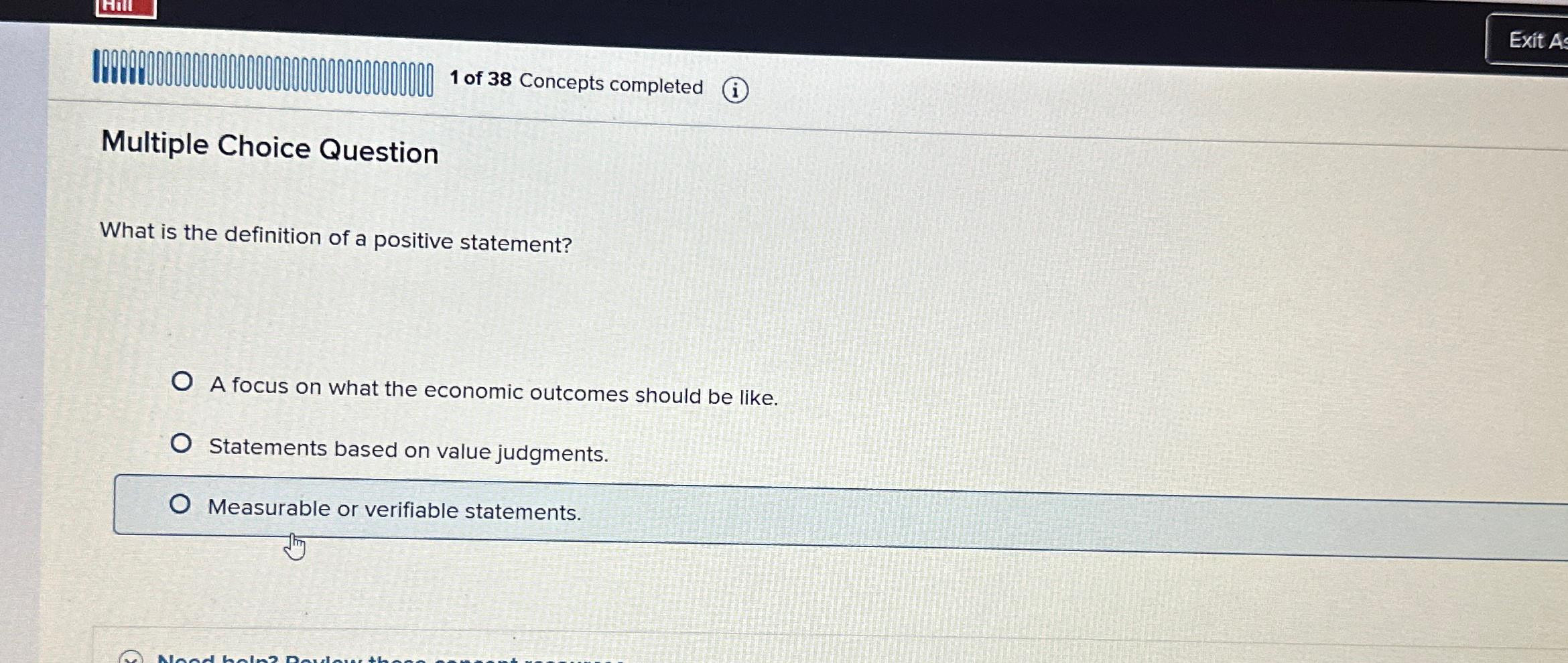 Solved Multiple Choice QuestionWhat is the definition of a | Chegg.com