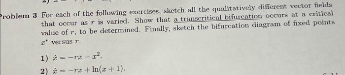 Solved n 3 For each of the following exercises, sketch all | Chegg.com
