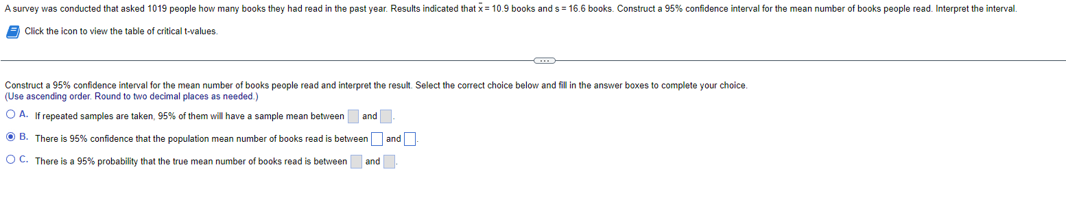 Solved Question content area topPart 1A survey was conducted | Chegg.com