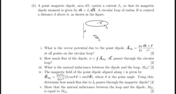 Solved electromagnetism, please write step by step and | Chegg.com
