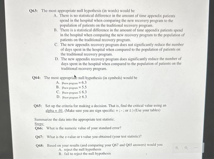 Solved The following 13 questions (Q61 to Q73 ) are based on | Chegg.com