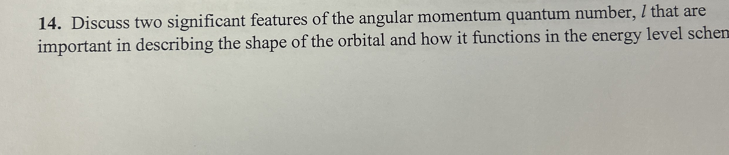 Solved Discuss two significant features of the angular | Chegg.com