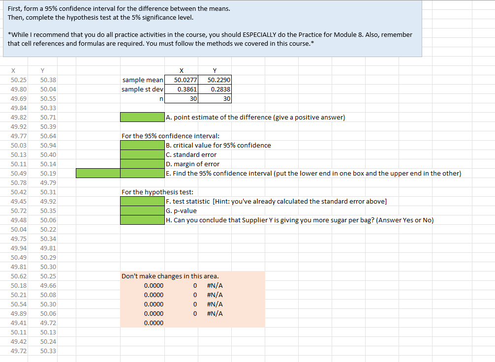 Solved First, form a 95% ﻿confidence interval for the | Chegg.com