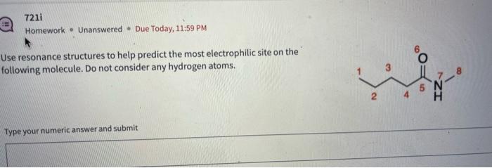 Solved Use resonance structures to help predict the most | Chegg.com