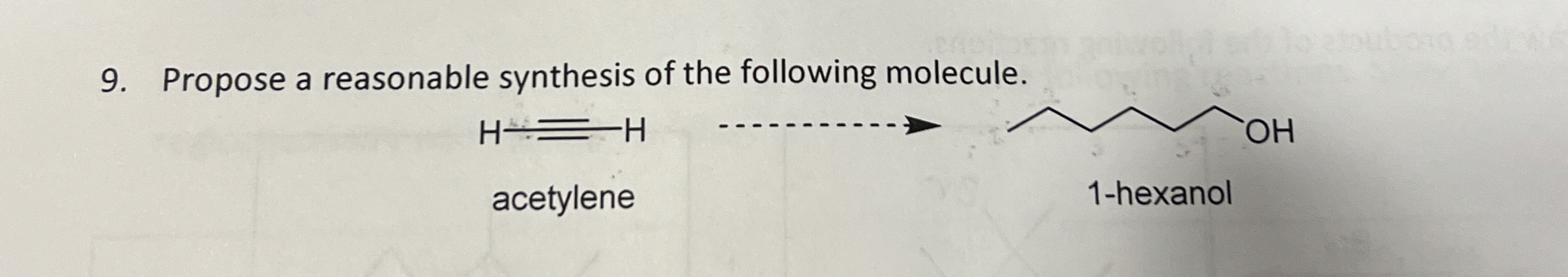Solved Propose a reasonable synthesis of the following | Chegg.com
