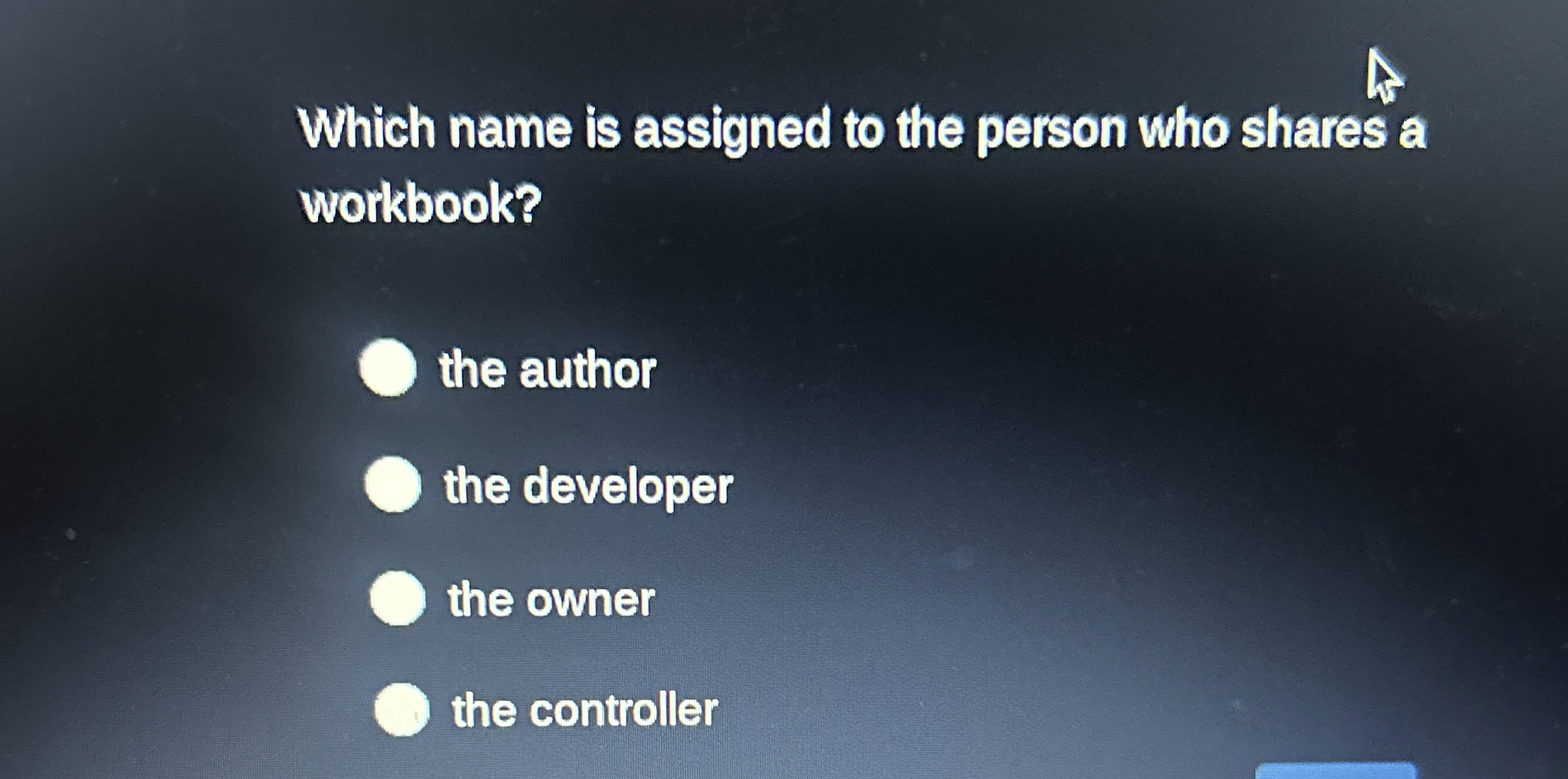 Solved Which name is assigned to the person who shares a | Chegg.com