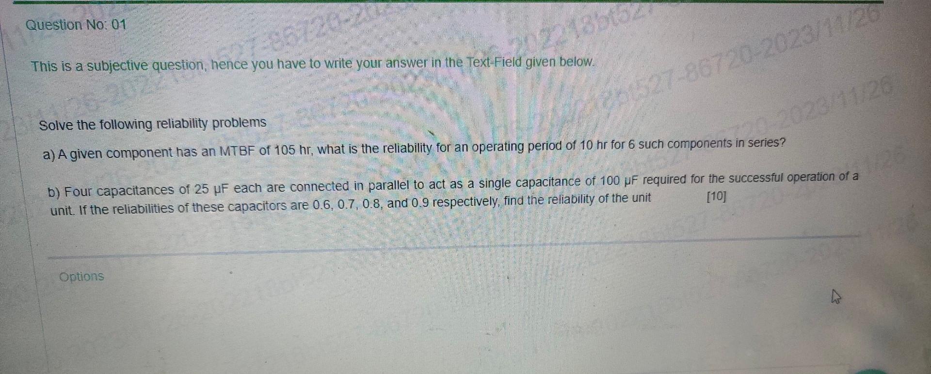 Solved This is a subjective question, hence you have to | Chegg.com
