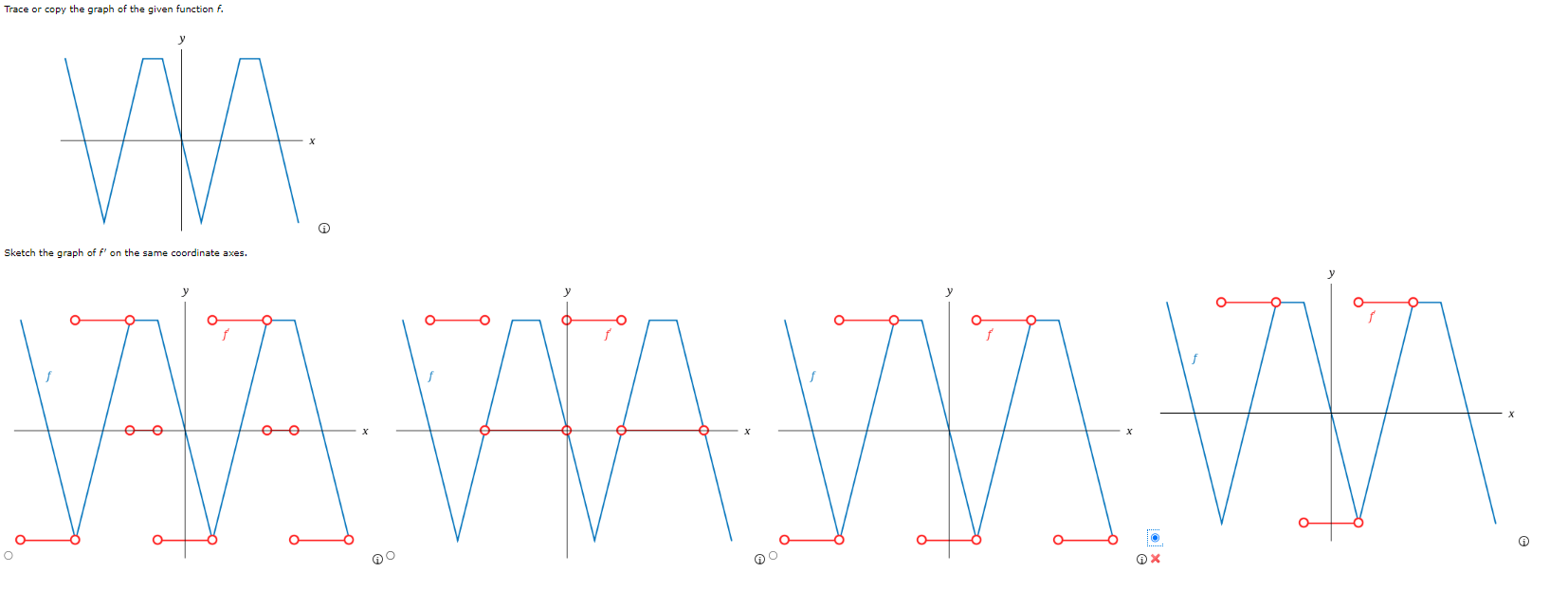 Solved Trace or copy the graph of the given function | Chegg.com Solved Trace or copy the graph of the given function | Chegg.com