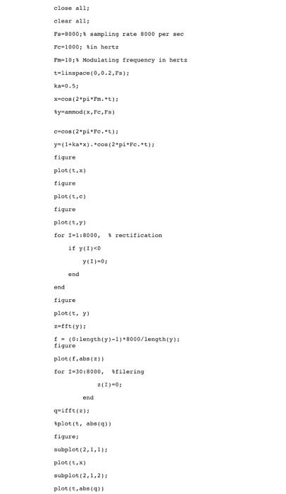 Solved 125 points! 3) Use the attached Matlab code, and set | Chegg.com