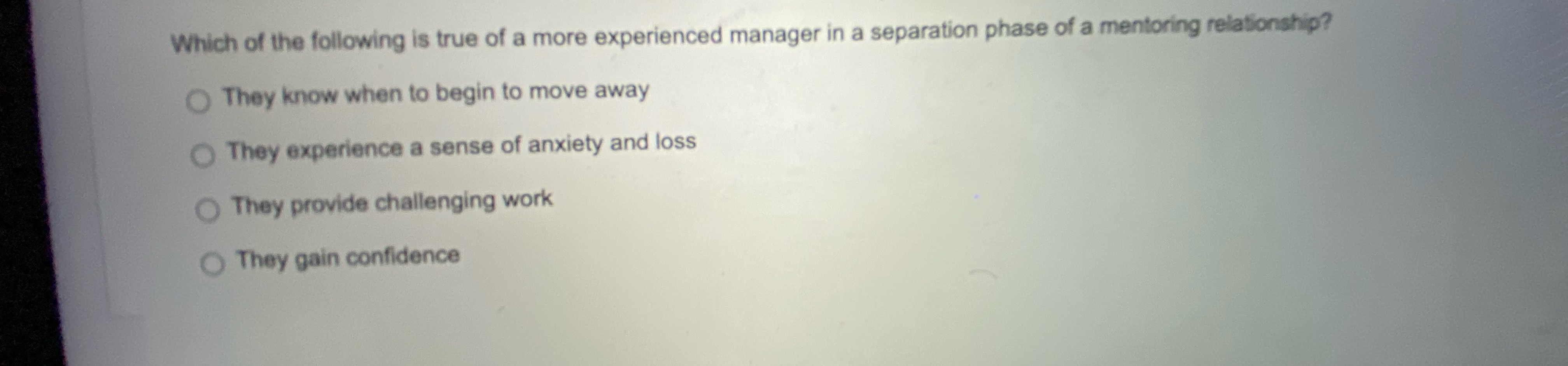 Solved Which of the following is true of a more experienced | Chegg.com