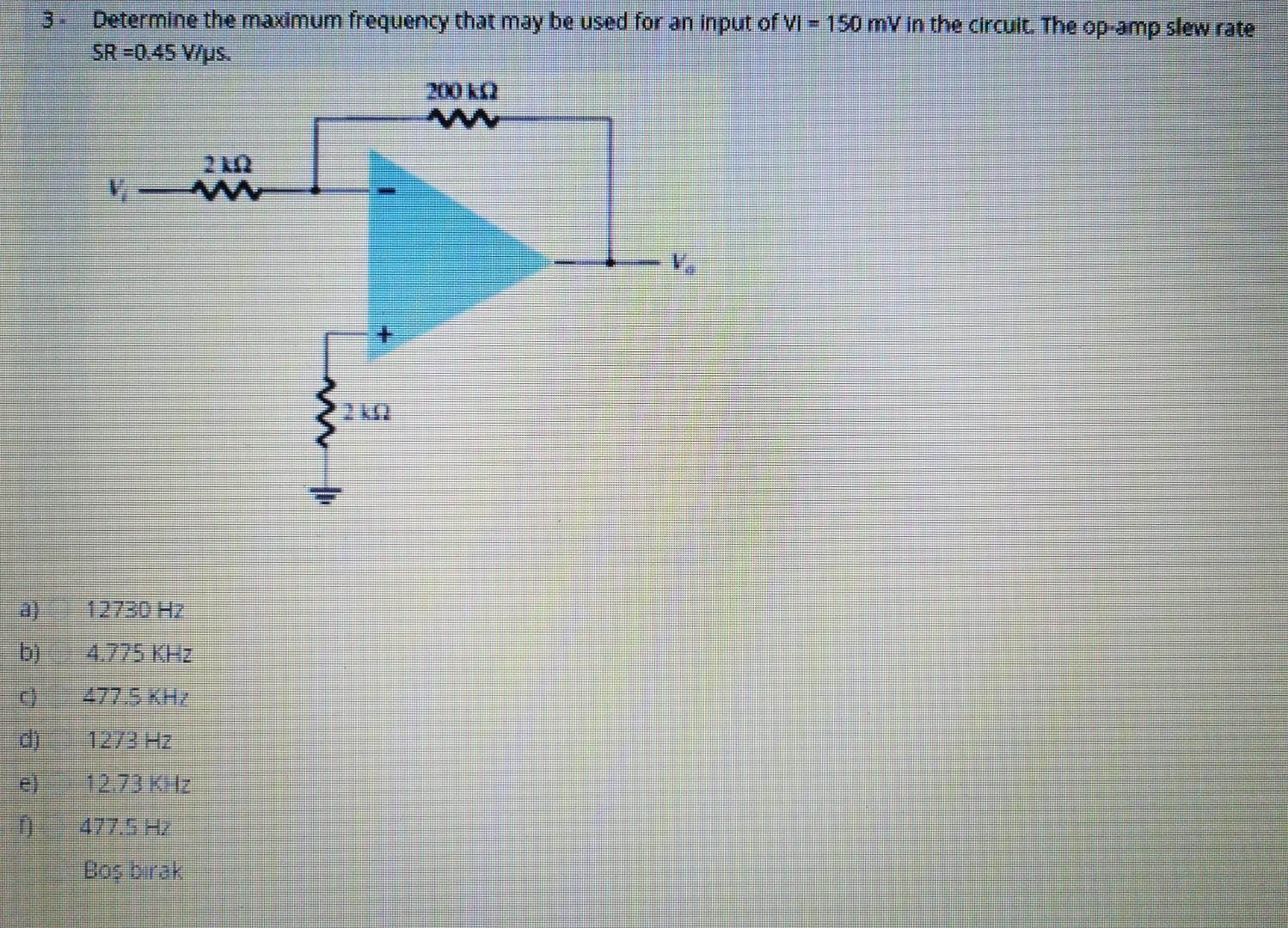 Solved Determine the maximum frequency that may be used for | Chegg.com