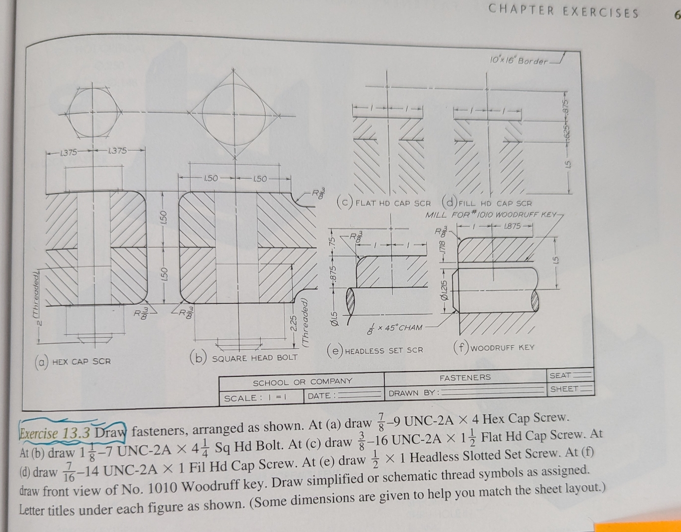 Solved Can you help me with this theeathread drawing please? | Chegg.com