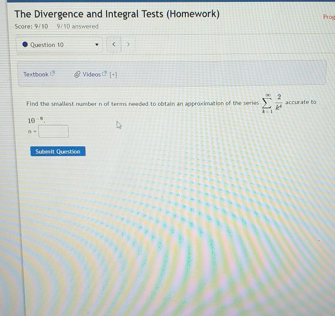 Solved Find The Smallest Number N Of Terms Needed To Obtain