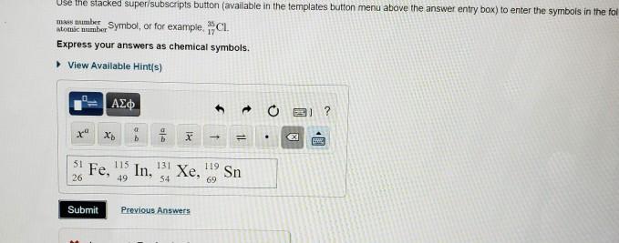 Solved This question reviews the format for writing an | Chegg.com