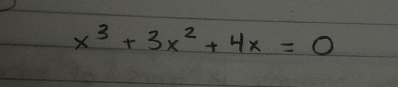 Solved x3+3x2+4x=0 ﻿Find the values of x and y where x and y | Chegg.com