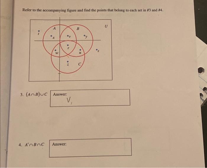 Solved Refer to the accompanying figure and find the points | Chegg.com