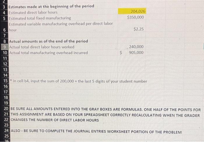 Solved - in cell b4, input the sum of 200,000+ the last 5 | Chegg.com