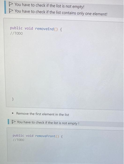 Solved interface List ∠E\{ void addFront (E×); //Add Element | Chegg.com