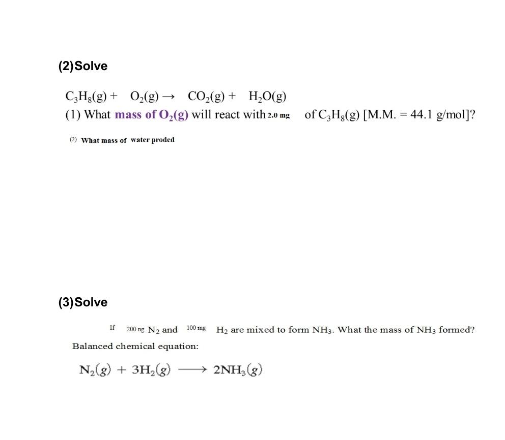 Solved (1)Balance the following reactions. MnO2 catalyst 2 | Chegg.com