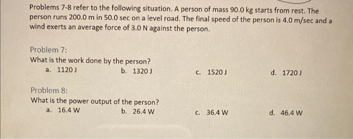 Solved Problems 7−8 refer to the following situation. A | Chegg.com Solved Problems 7−8 refer to the following situation. A | Chegg.com