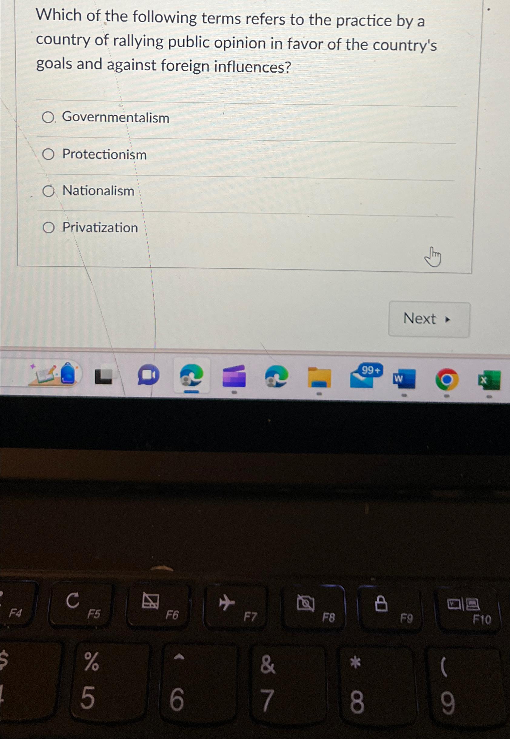 Solved Which of the following terms refers to the practice | Chegg.com