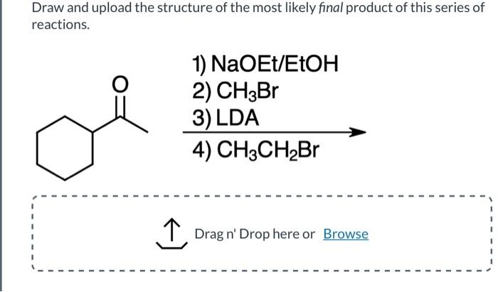 Solved Draw and upload the structure of the most likely | Chegg.com