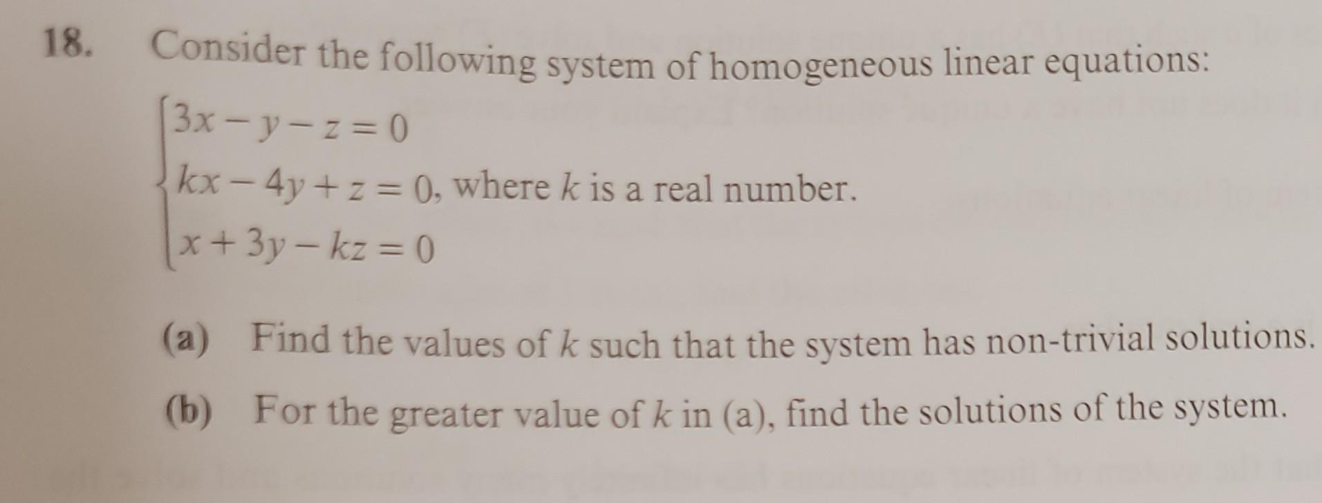 [Solved]: If can solve by Gaussian elimination, the