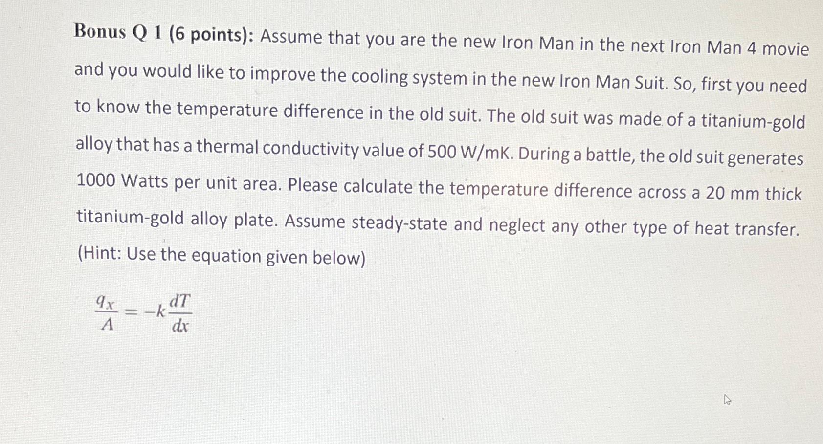 Solved Bonus Q 1 (6 ﻿points): Assume that you are the new | Chegg.com