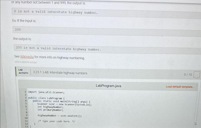 Solved Primary U.S. interstate highways are numbered 1.99. | Chegg.com