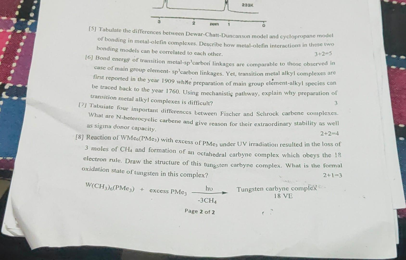 [5] Tabulate the differences between | Chegg.com