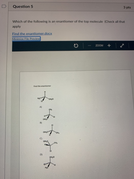 Solved Question 5 3 pts Which of the following is an | Chegg.com