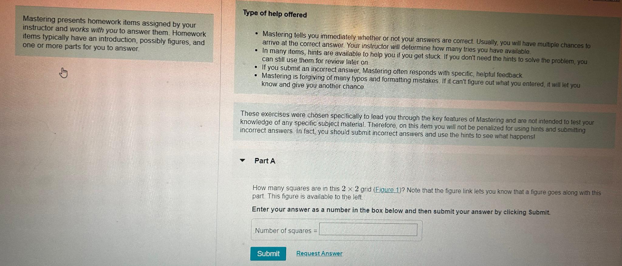 Solved Mastering presents homework items assigned by your | Chegg.com