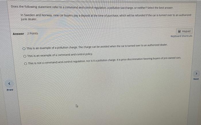 Solved Does the following statement refer to a command-and | Chegg.com